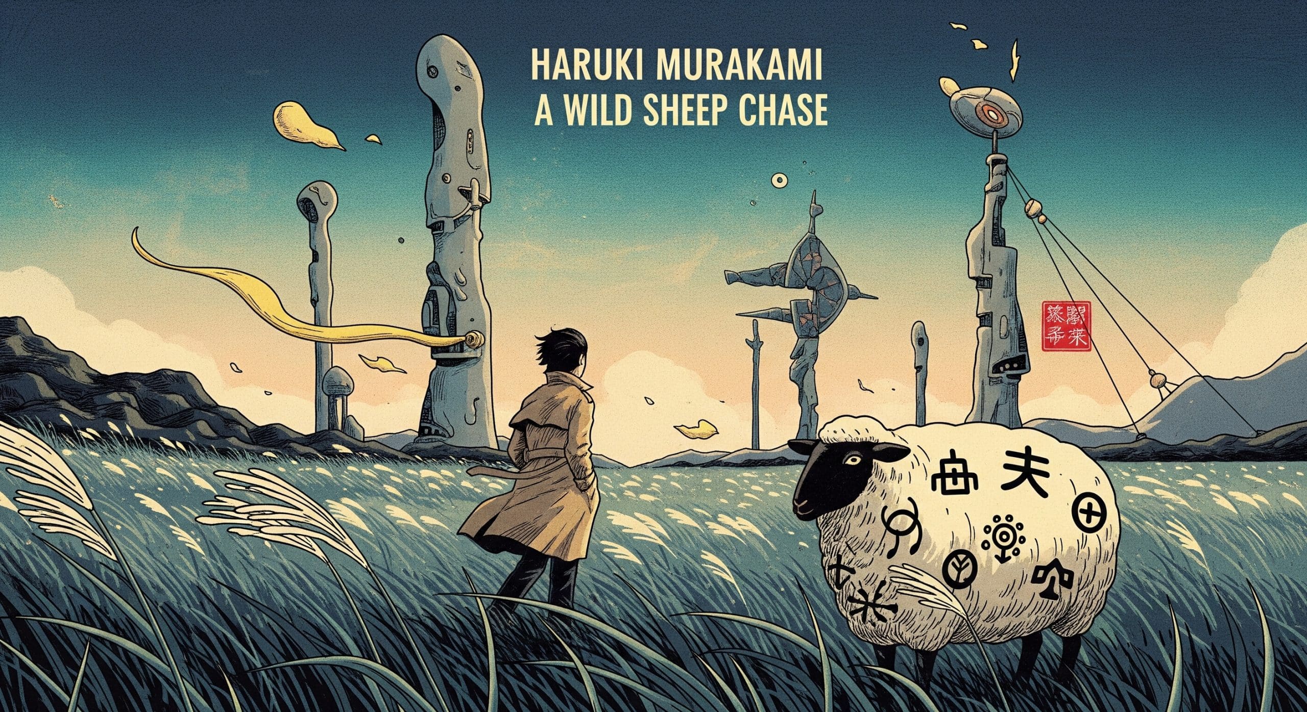 A Wild Sheep Chase Review: Murakami's Surreal Journey - Artraiders